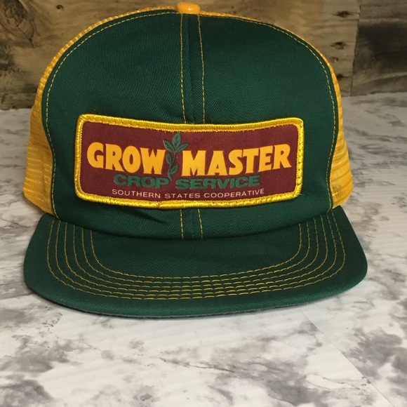 k-brand | Accessories | Vintage Pre Owned Grow Master Trucker Hat Snap ...